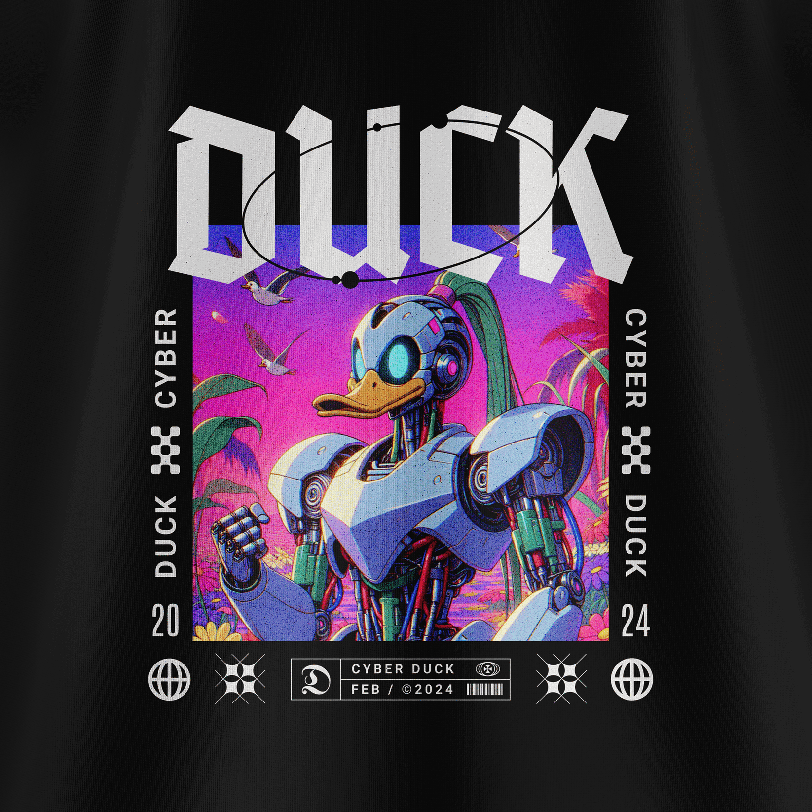 Cyber Duck Tee – NinjaPOD